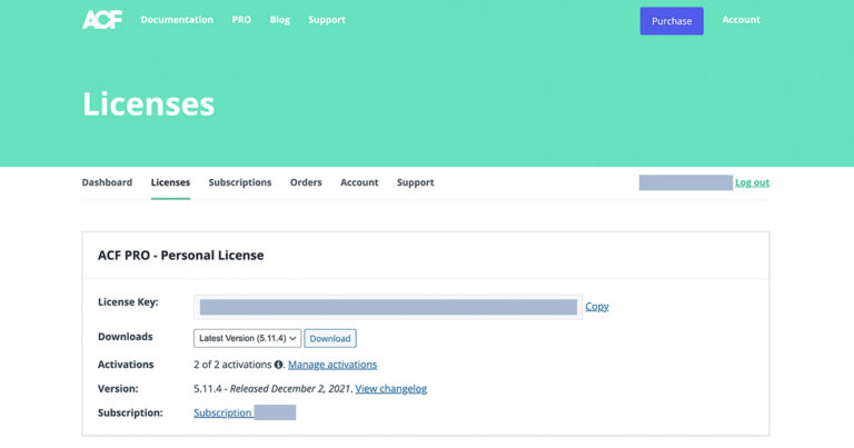 有料版ACF PROの機能と基本的な使い方の紹介 | うさぎコード